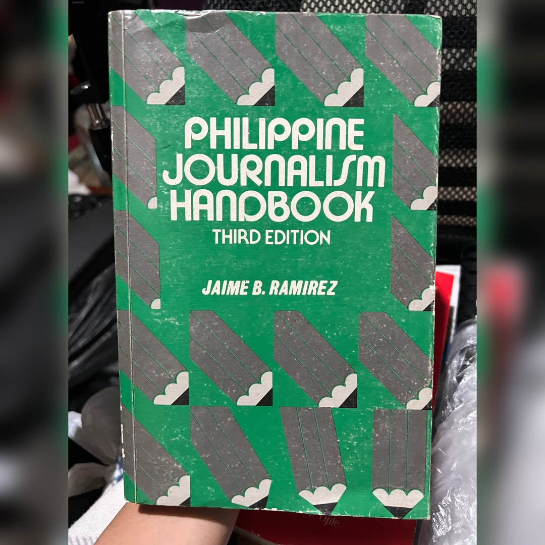 PHILIPPINE JOURNALISM HANDBOOK BY RAMIREZ, Hobbies & Toys, Books ...