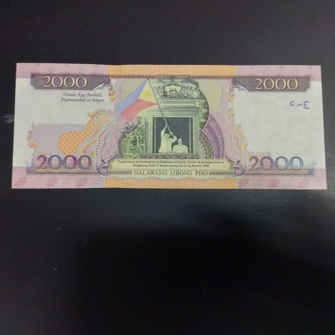 Philippines 2000 pesos new millennium commemorative, Hobbies & Toys ...