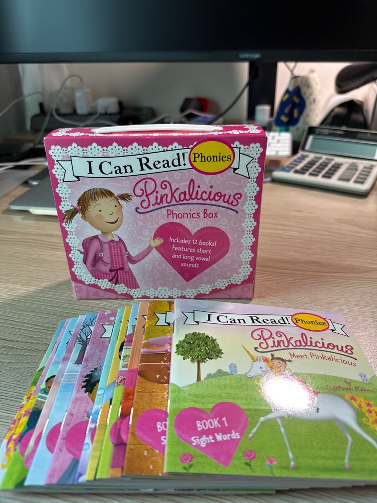 Pinkalicious Phonics Book, Hobbies & Toys, Books & Magazines, Children ...