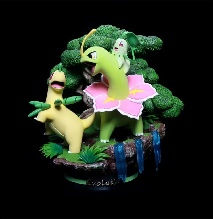 Pokemon Chikorita Bayleef Meganium Evolution Pikachu Charmander ...