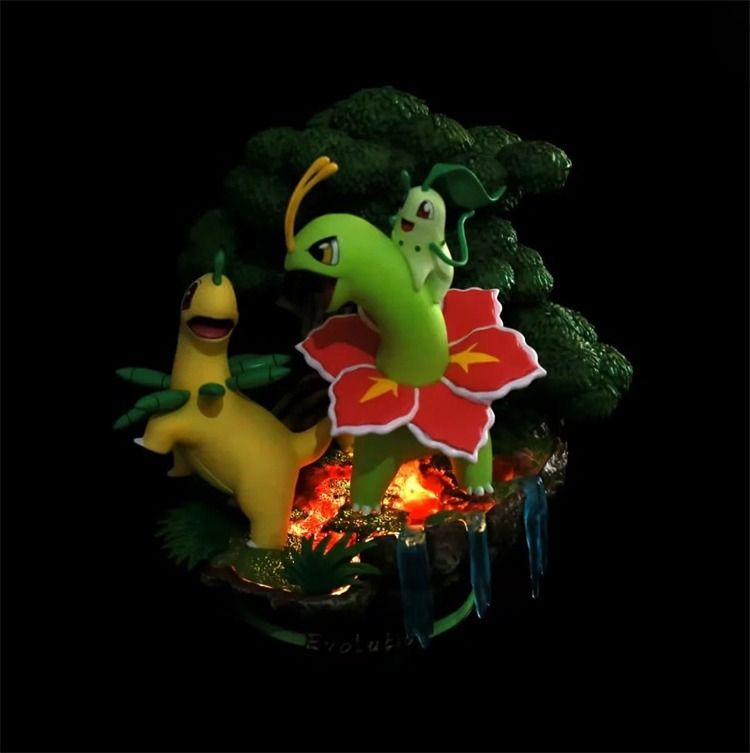 Pokemon Chikorita Bayleef Meganium Evolution Pikachu Charmander ...