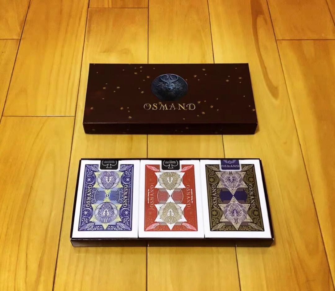 Poker Cards - Bicycle Osmand Boxset which includes 3 decks in Collector ...