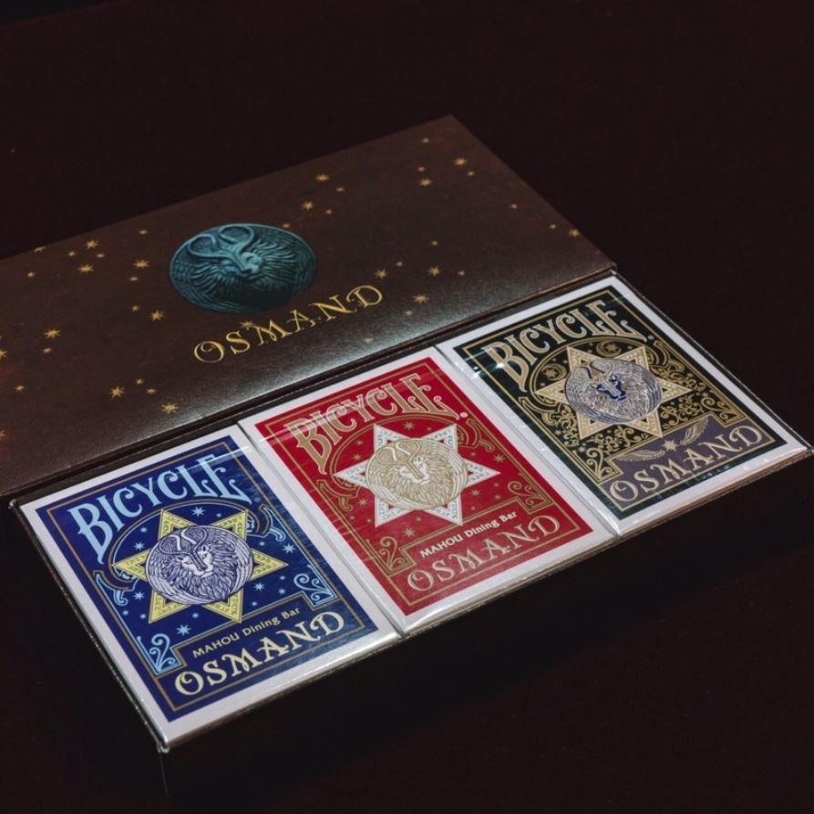 Poker Cards - Bicycle Osmand Boxset which includes 3 decks in Collector ...