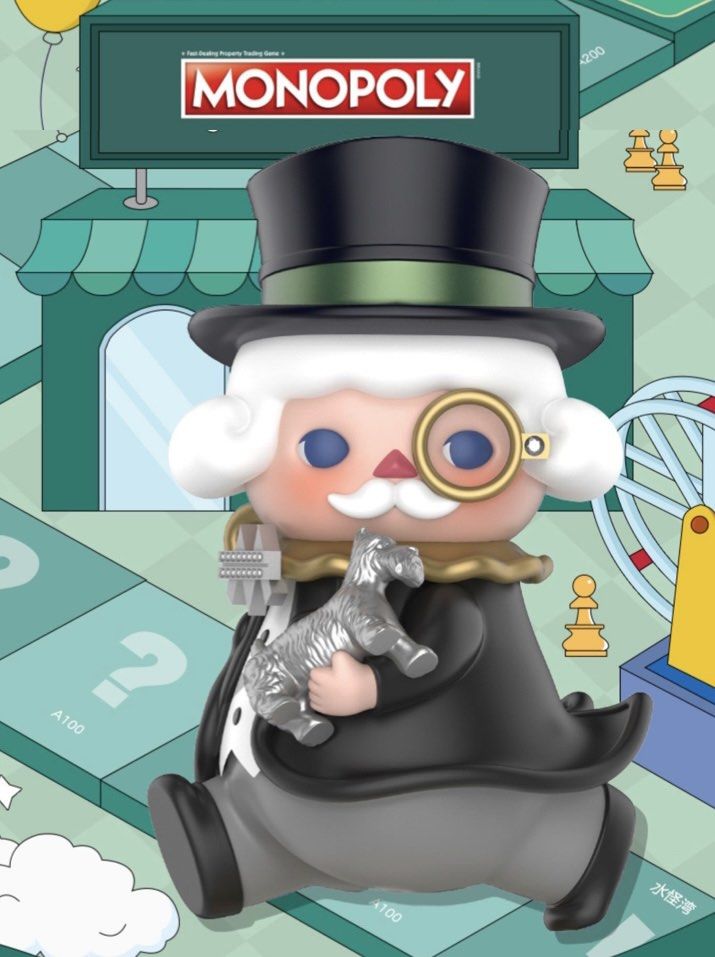 Pop Mart Pucky Monopoly Figure, Hobbies & Toys, Toys & Games on Carousell