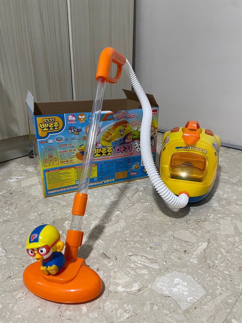 Pororo vacuum cleaner toy, Hobbies & Toys, Toys & Games on Carousell