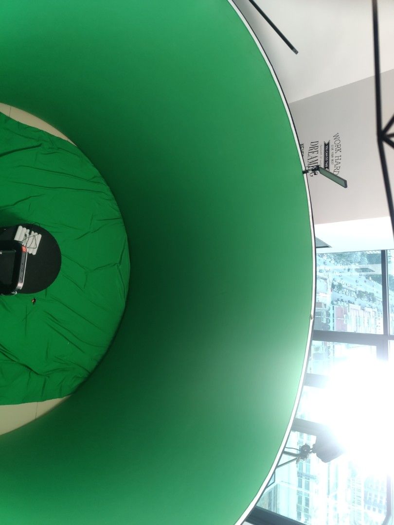 Portable greenscreen room, Photography, Cameras on Carousell
