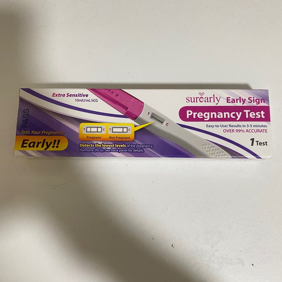 Pregnancy test kit 1 pc, Health & Nutrition, Medical Supplies & Tools ...