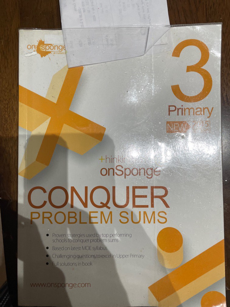 Primary 3 Conquer Problem Sum Maths, Hobbies & Toys, Books & Magazines ...