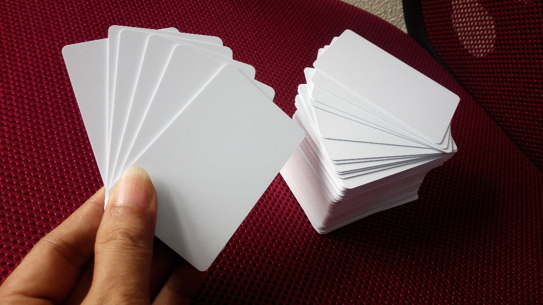 Printable BLANK PVC ID Cards - for all thermal ID Card Printer ...