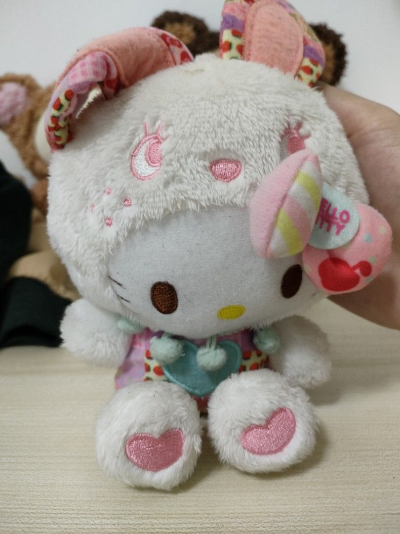 RARE Hello Kitty Colorful Bunny, Hobbies & Toys, Toys & Games on Carousell