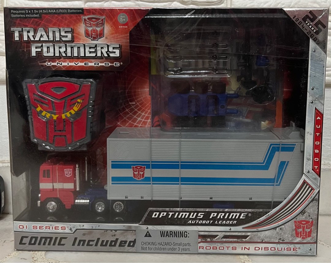 Transformers Optimus Prime G1 25th Anniversary