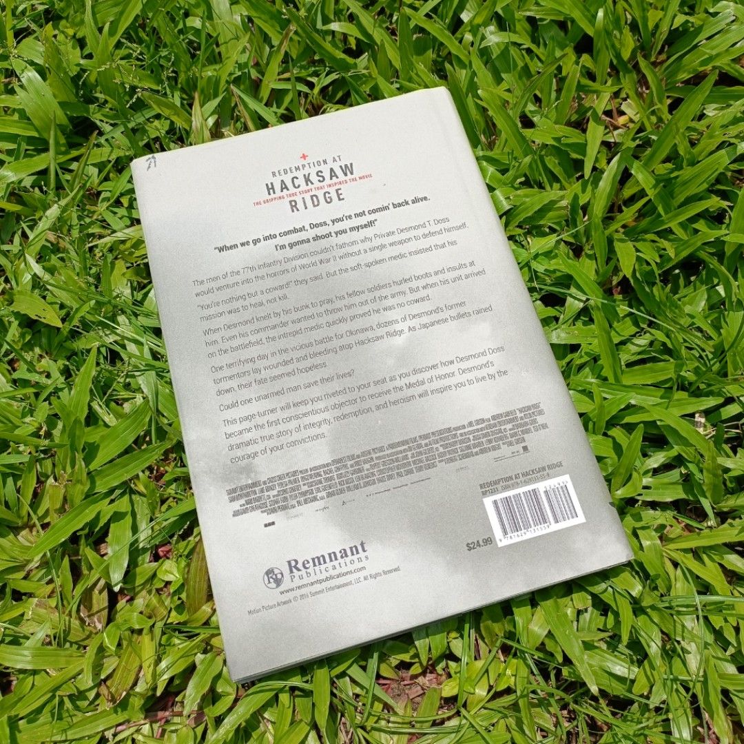 'Redemption at Hacksaw Ridge' Book, Hobbies & Toys, Books & Magazines ...