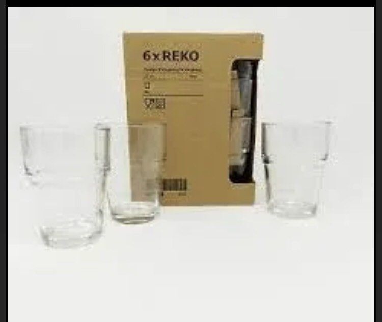 Reko glass (clear), Furniture & Home Living, Kitchenware & Tableware ...