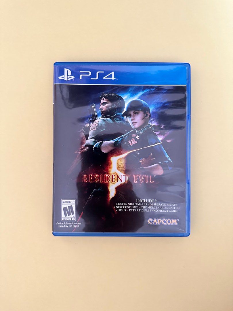 Resident Evil 5 PS4 game, Video Gaming, Video Games, PlayStation on Carousell