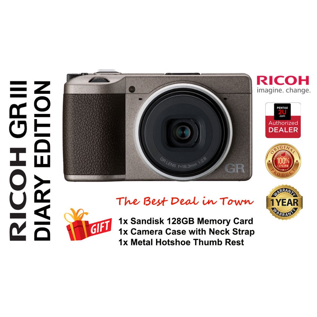Ricoh GR III Diary Edition , Photography, Cameras on Carousell