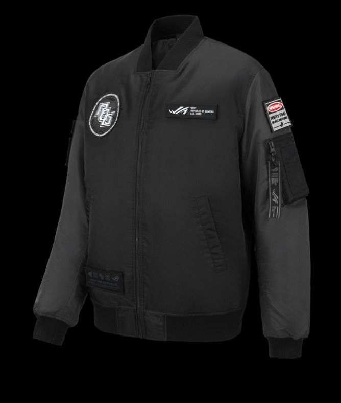 ROG Cosmic Bomber Jacket CJ3001, Men's Fashion, Coats, Jackets and ...