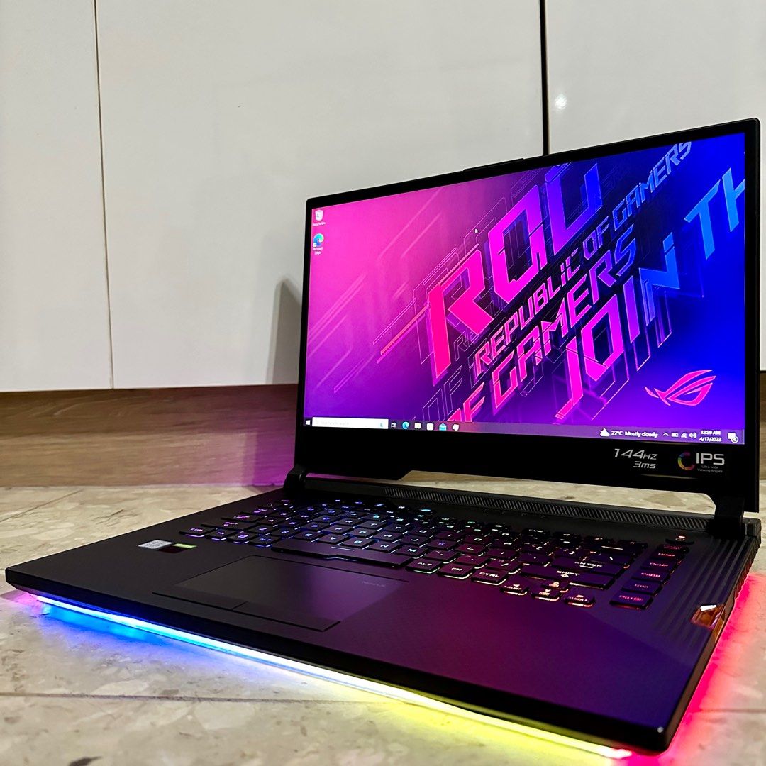 ROG STRIX SCAR III Gaming Laptop|RTX 2060 6GB|6-Core i7 9750H|15.6 Inch ...