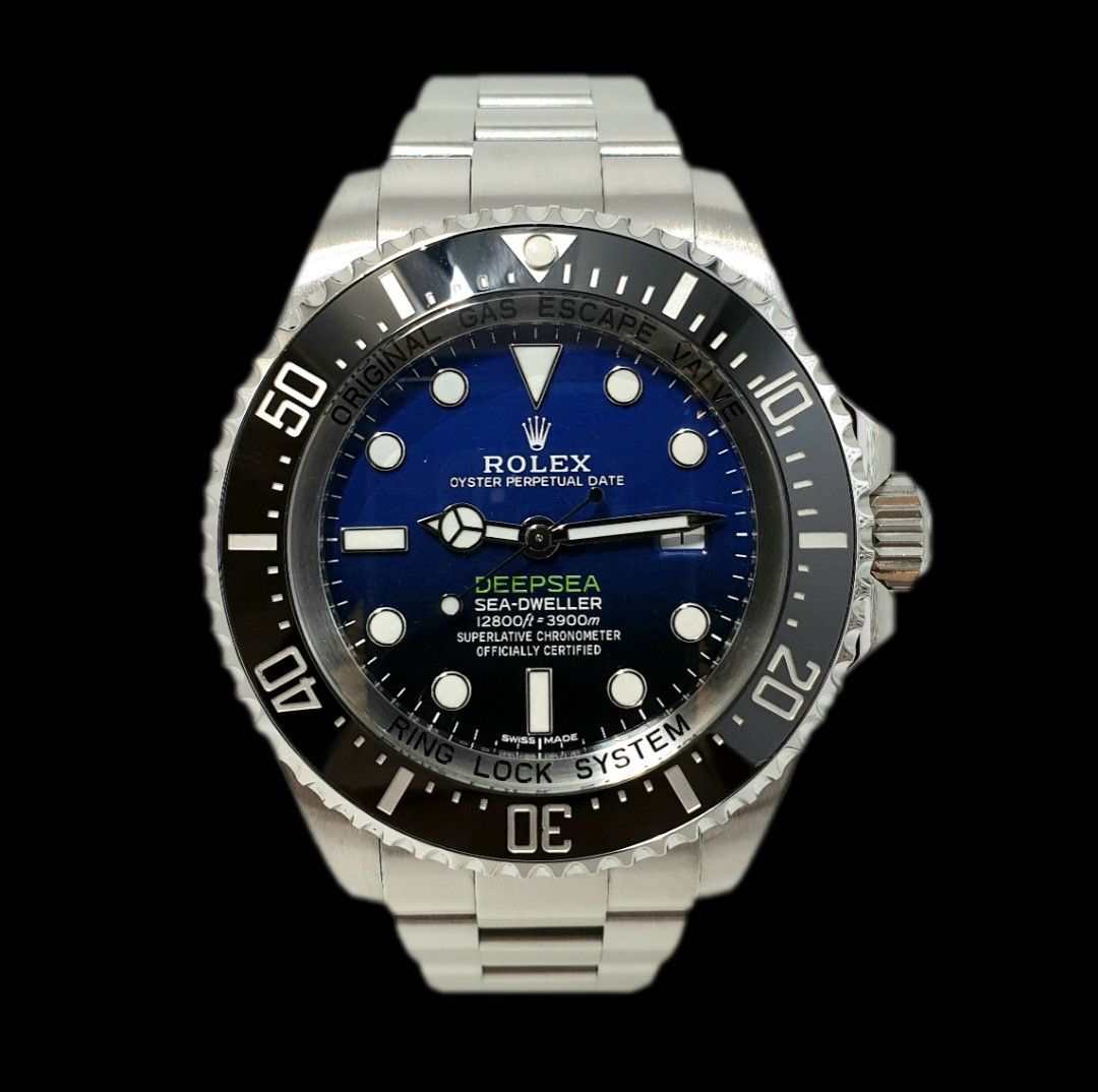 Rolex Deepsea D-Blue Model M 116660 James Cameron in NOS Condition ...