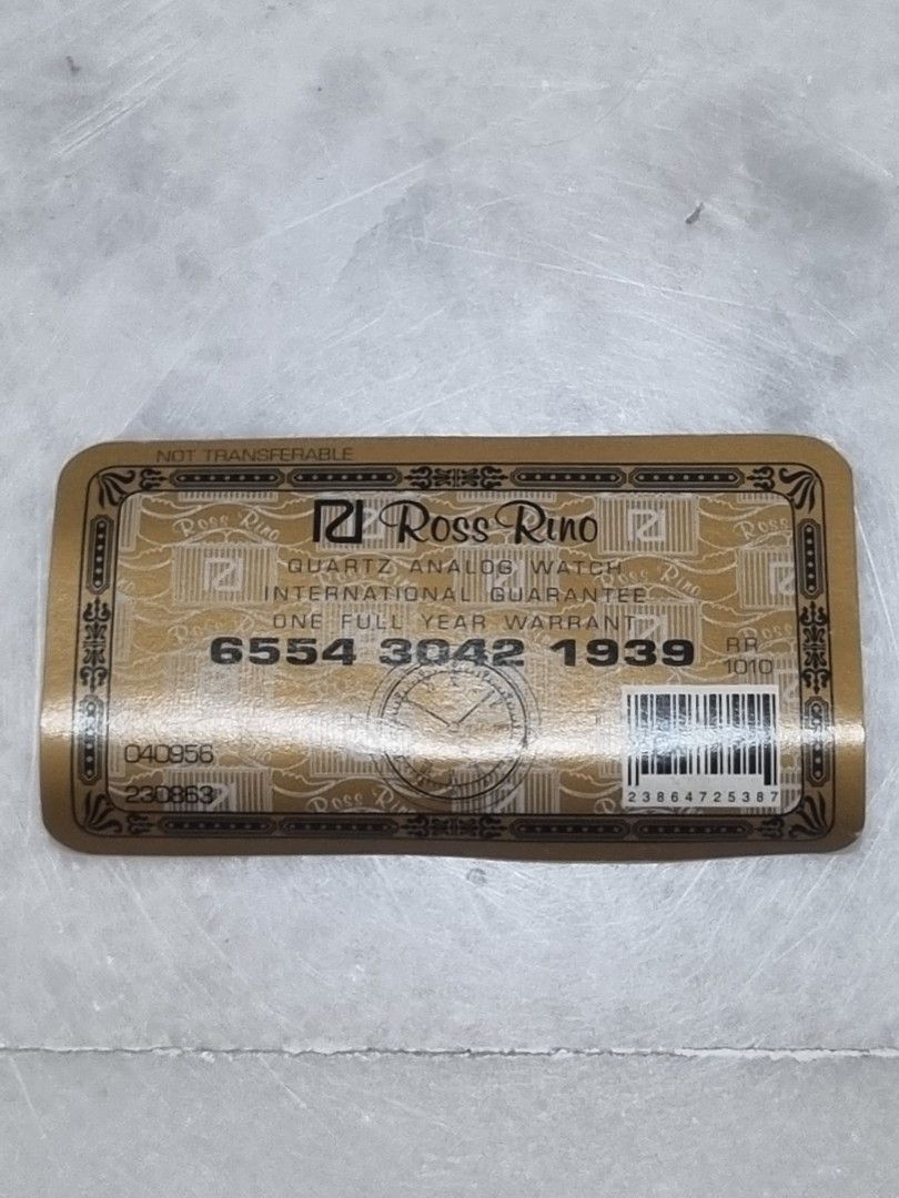 Ross Rino Watch, Luxury, Watches on Carousell