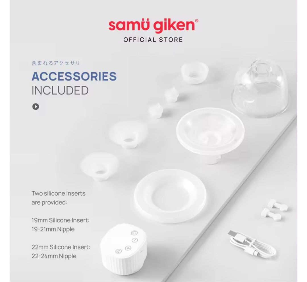 SAMU GIKEN 2 UNITS BREAST PUMP, Babies & Kids, Nursing & Feeding, Breastfeeding & Bottle Feeding ...