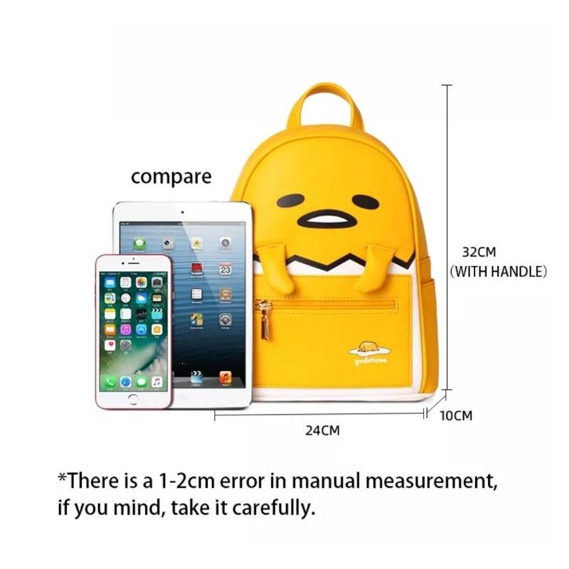 Sanrio Gudetama Backpack, Men's Fashion, Bags, Backpacks on Carousell