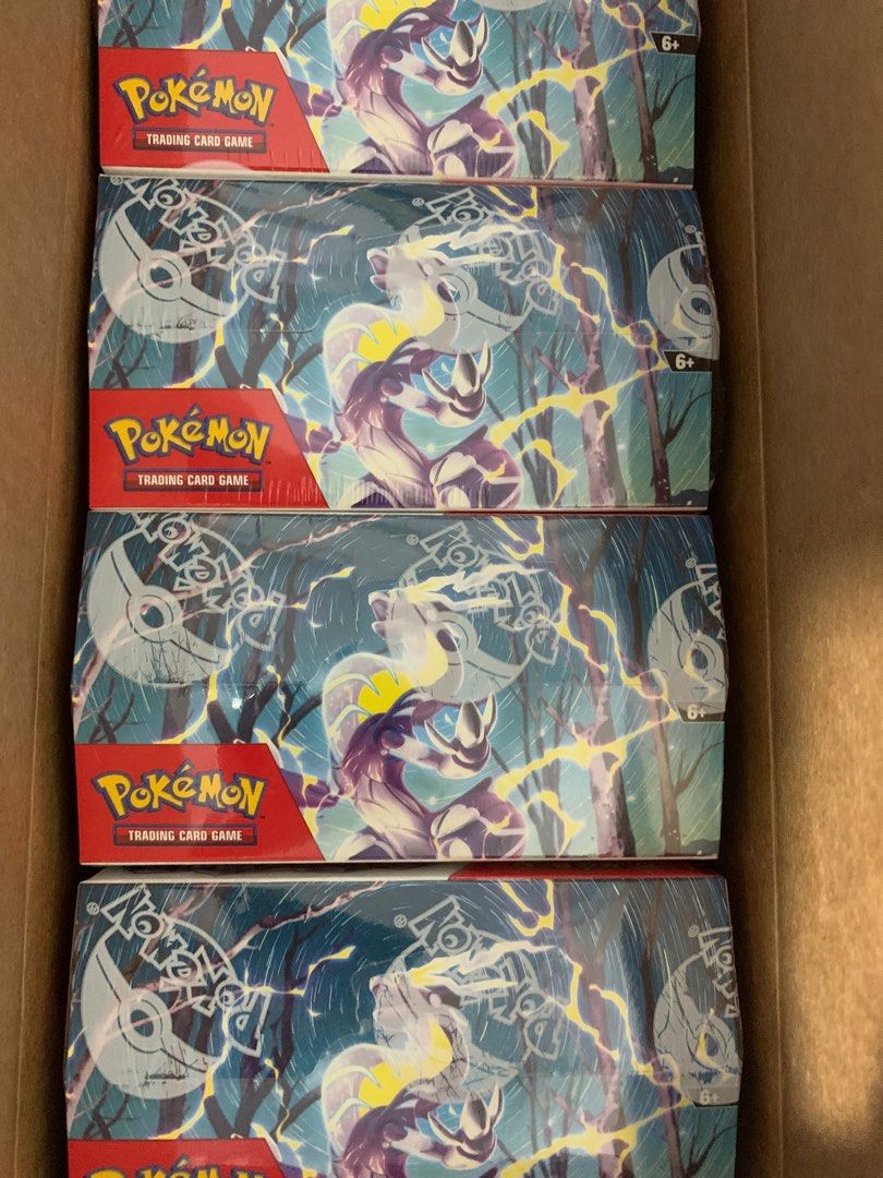 Scarlet & Violet Booster Box Booster Packs Booster Case, Hobbies & Toys ...