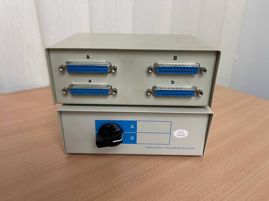 S.C.E. Data transfer switch, Computers & Tech, Parts & Accessories ...