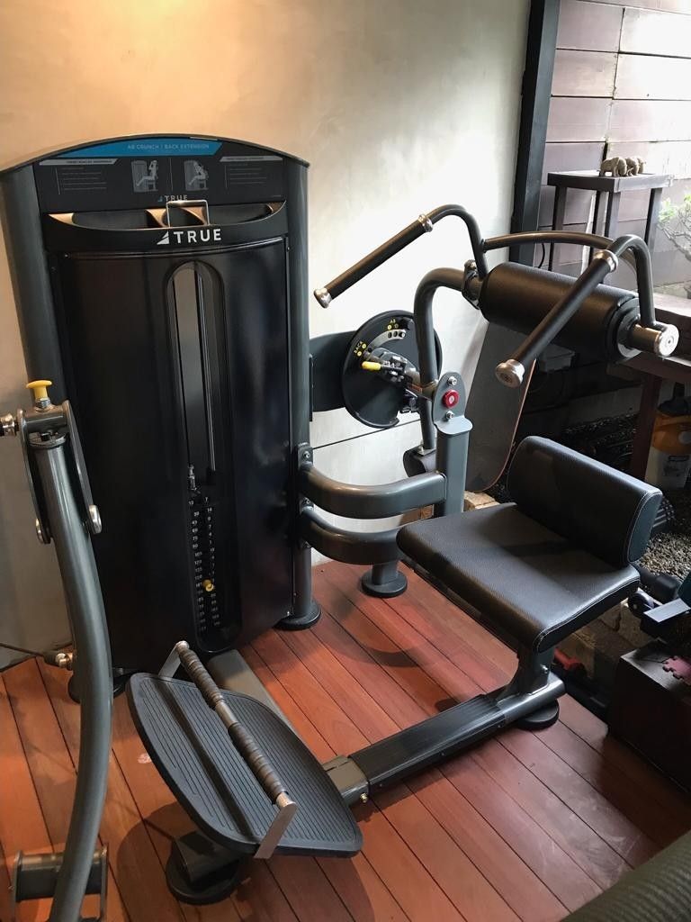 SD-1004 AB CRUNCH / BACK STRENGTHEN MACHINE, Sports Equipment, Exercise ...