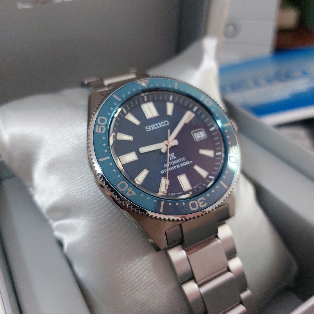 Seiko Prospex 62 MAS reissue blue dial SPB053J1 SBDC053 on Seiko ...