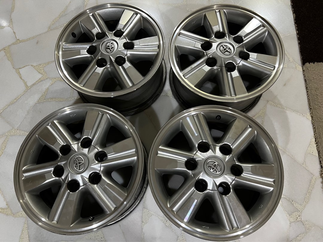 Set 15” inches Enkei JWL Toyota Hiace Super GL supergl sgl made in ...