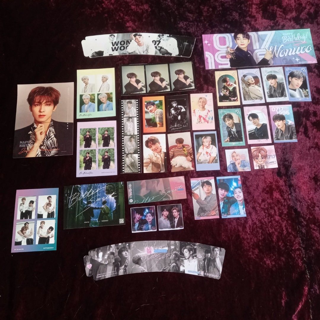 Set: SEVENTEEN Wonwoo / MinWon Cupsleeve Set, Hobbies & Toys, Memorabilia & Collectibles, K-Wave ...