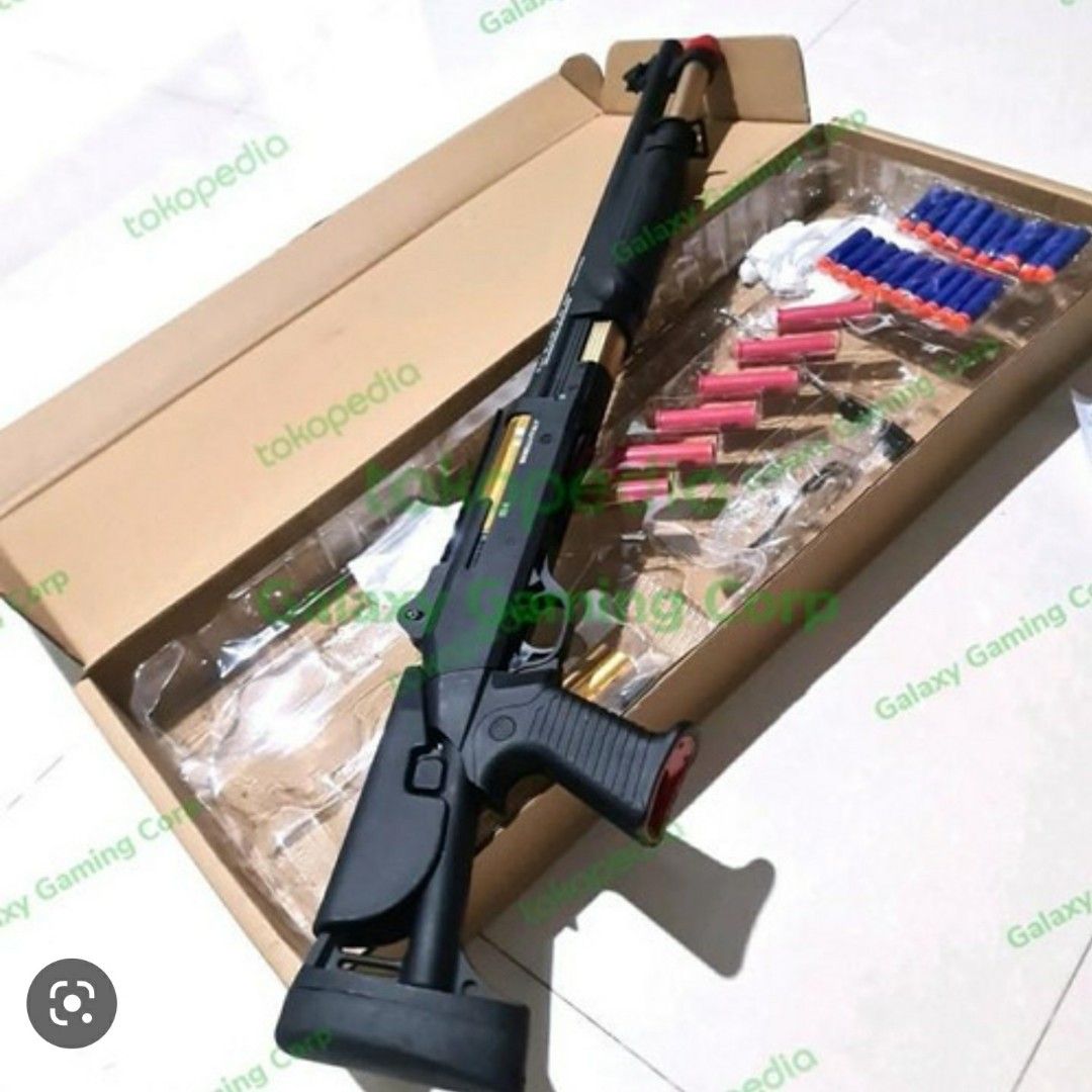 Shell ejecting Shotgun, Hobbies & Toys, Toys & Games on Carousell