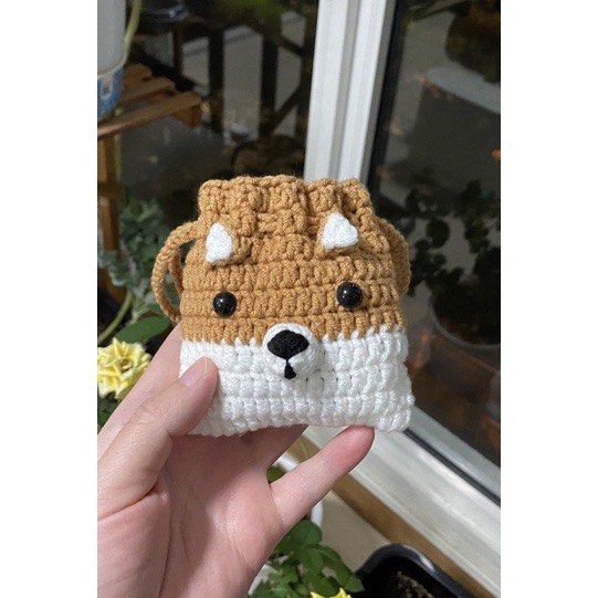 Shiba Pouch Crochet DIY Kit Pack, Hobbies & Toys, Stationery & Craft ...