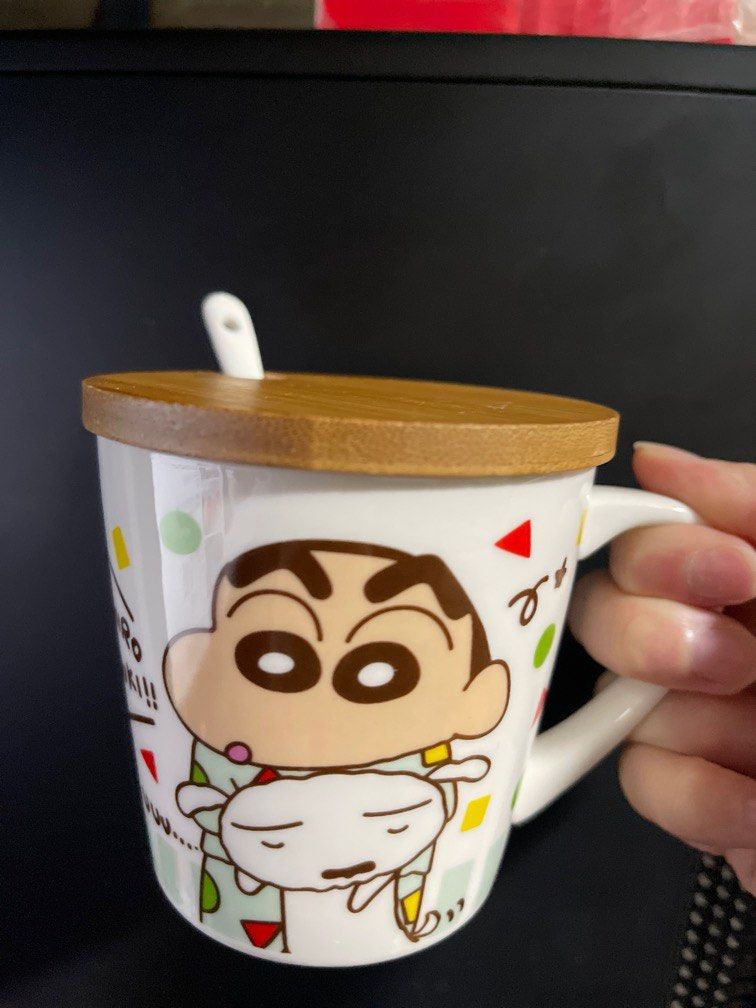 Shin Chan Mug, Furniture & Home Living, Kitchenware & Tableware, Water ...