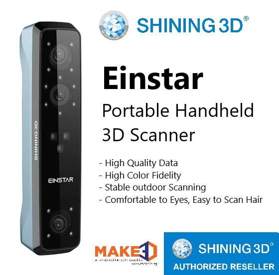 [In Stock] Shining3D Einstar Portable Handheld 3D Scanner, Computers ...