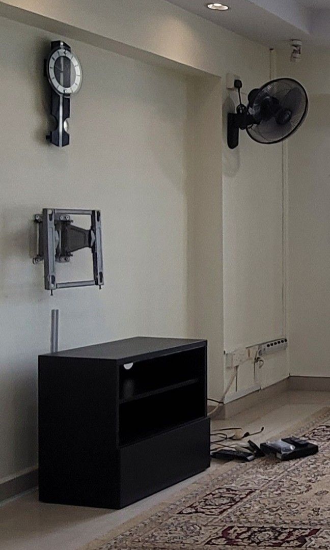 Simple small TV console, Furniture & Home Living, Furniture, TV ...