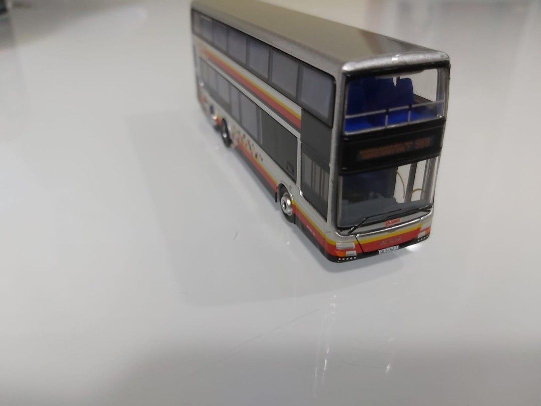 Singapore SMRT MAN A95 Silver Double Decker Bus Service 969, Hobbies ...