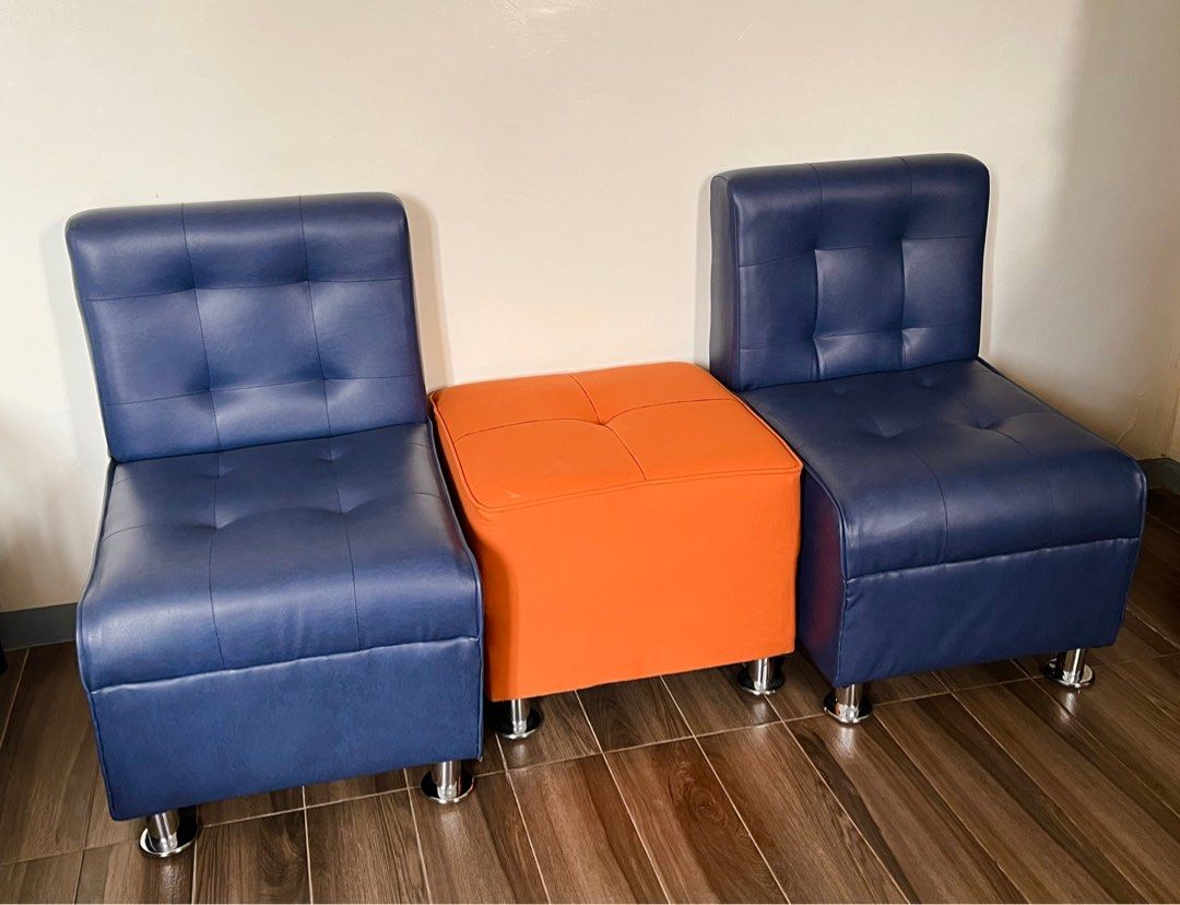 Single Seaters Set Blue Leather on Carousell