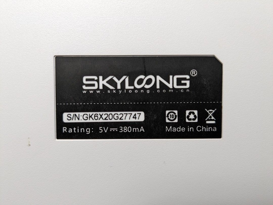 SKYLOONG SK64 RGB Mechanical Keyboard, Computers & Tech, Parts ...
