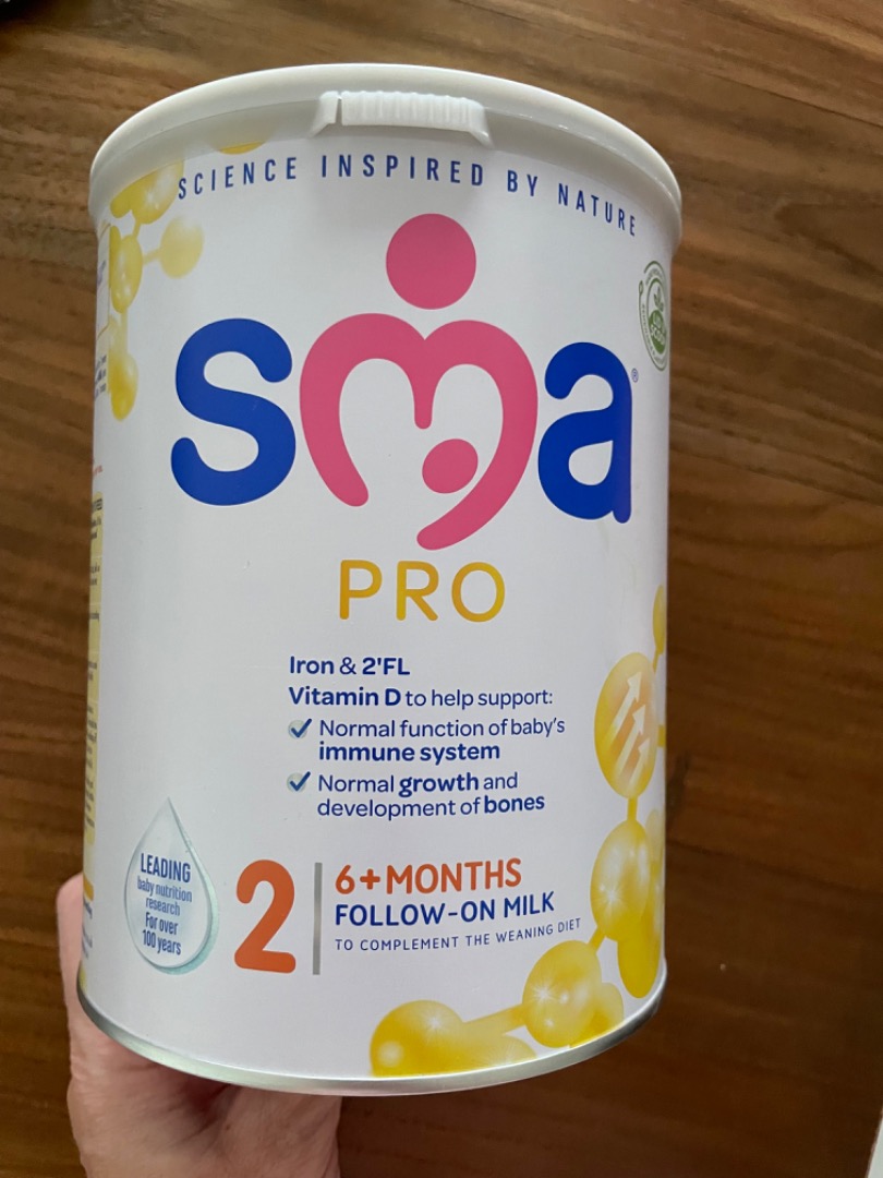 SMA Pro follow on milk 6+ months, Babies & Kids, Nursing & Feeding ...