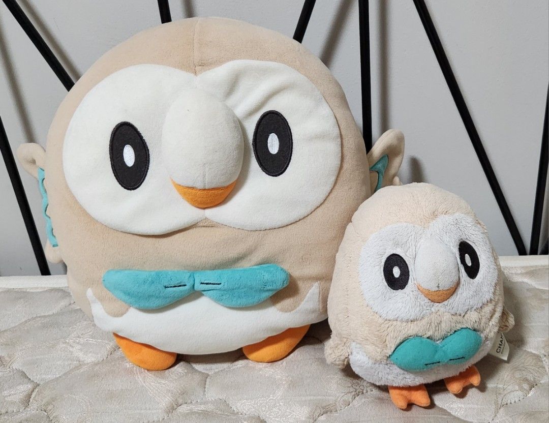Soft Toy - Pokemon Rowlet, Hobbies & Toys, Toys & Games on Carousell