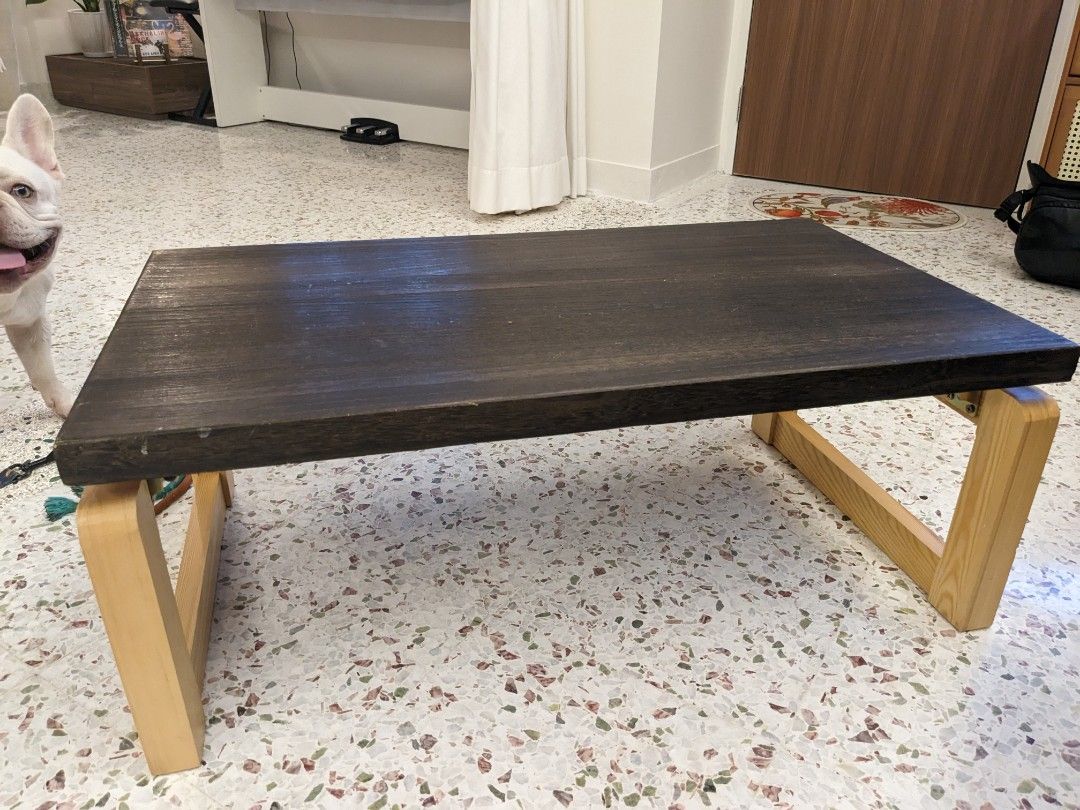 Solid Wood Tatami Table, Furniture & Home Living, Furniture, Tables ...