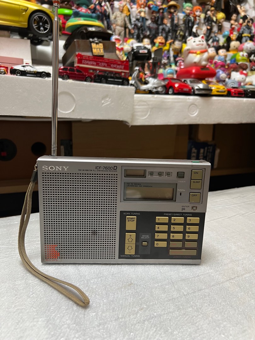 SONY ICF-7600D FM/LW/MW/SW PLL SYNTHESIZED RECEIVER, Audio, Portable ...