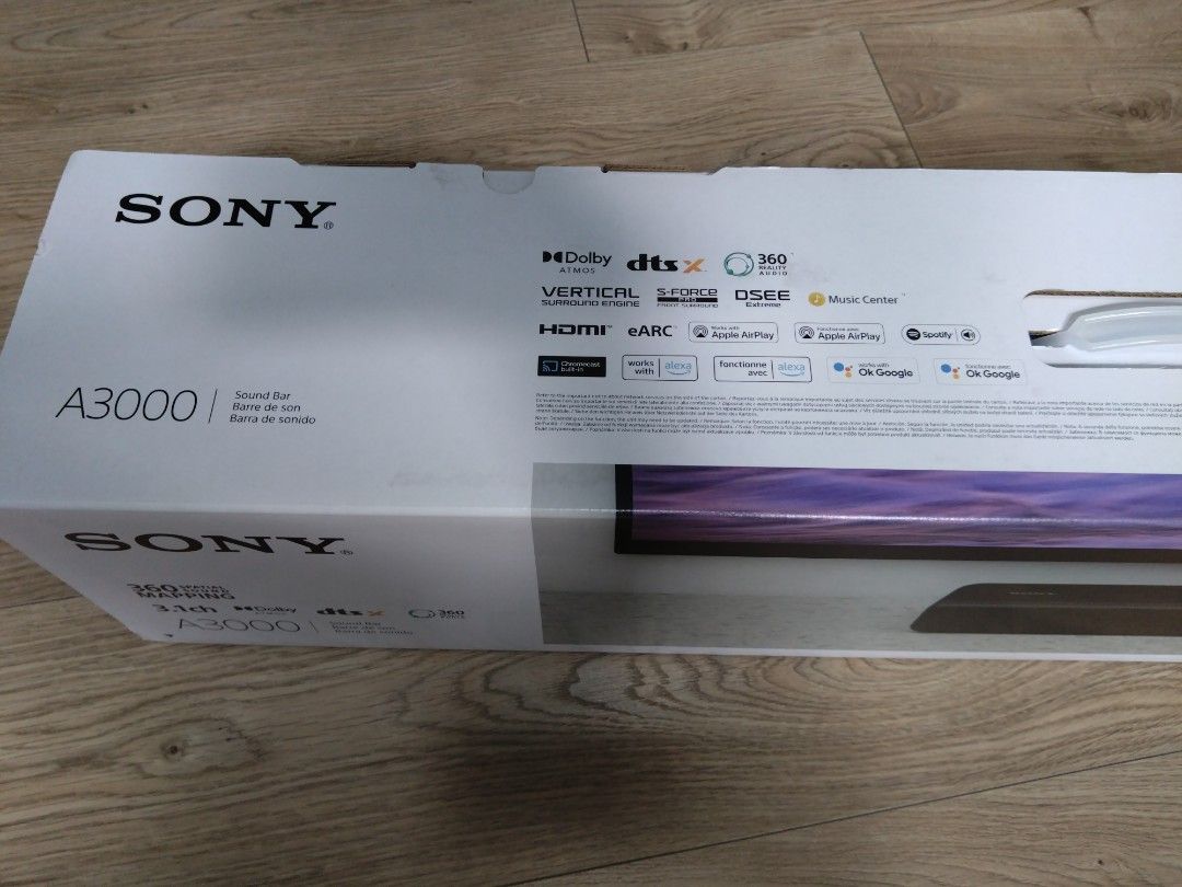 Sony Soundbar HT-A3000, Audio, Soundbars, Speakers & Amplifiers on ...