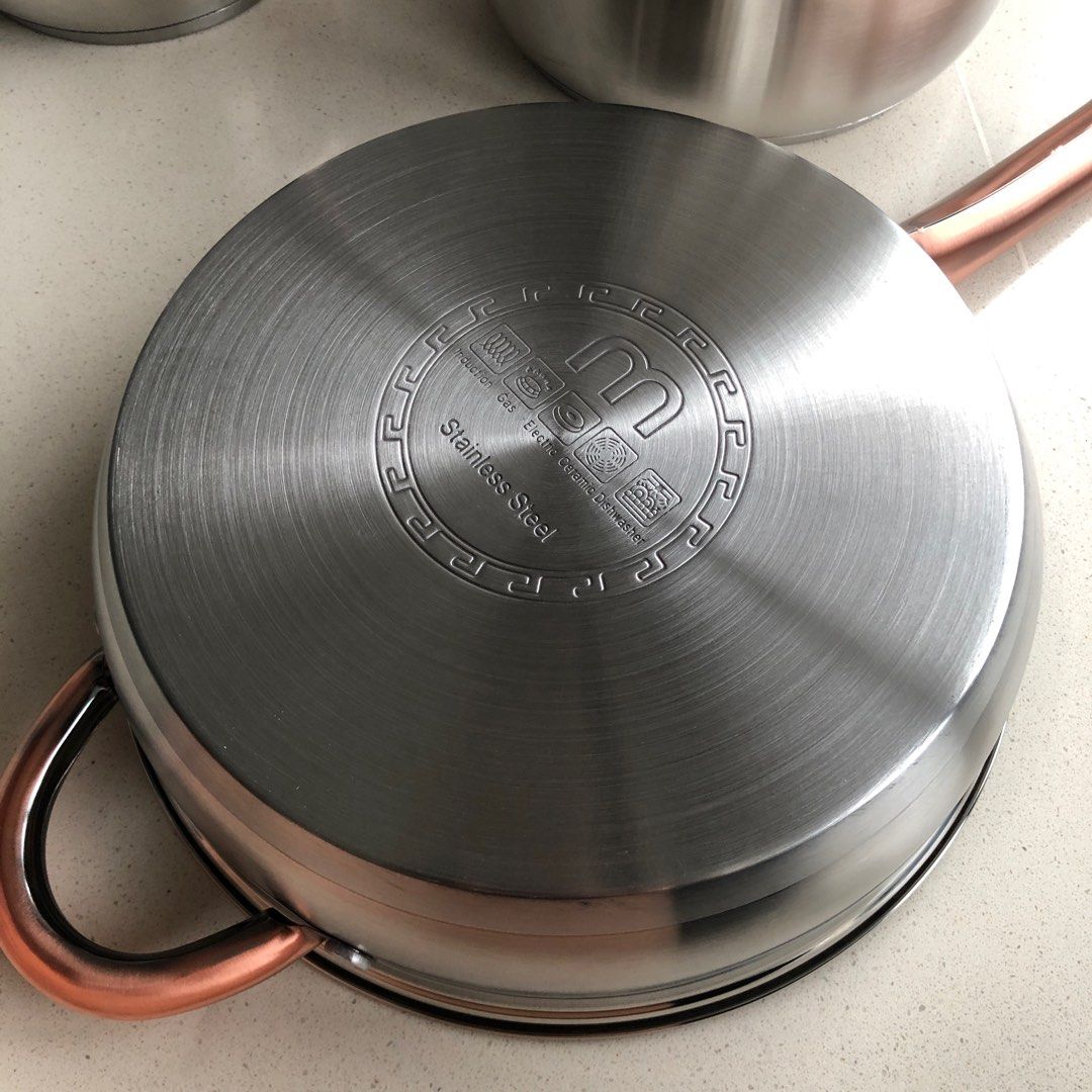 Stainless Steel Cookware Set, Furniture & Home Living, Kitchenware ...