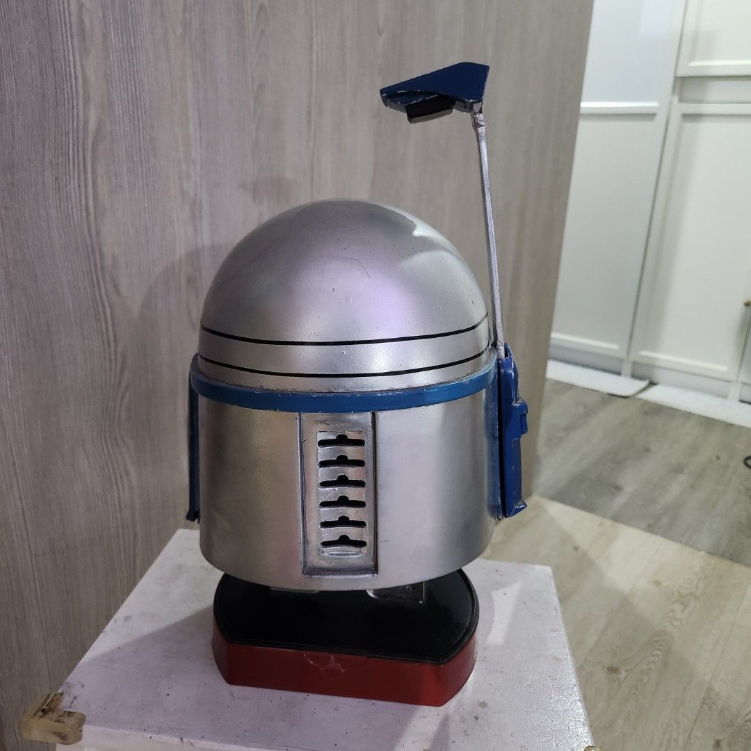 Star Wars Jango Fett modified wearable Rubies helmet, Hobbies & Toys ...