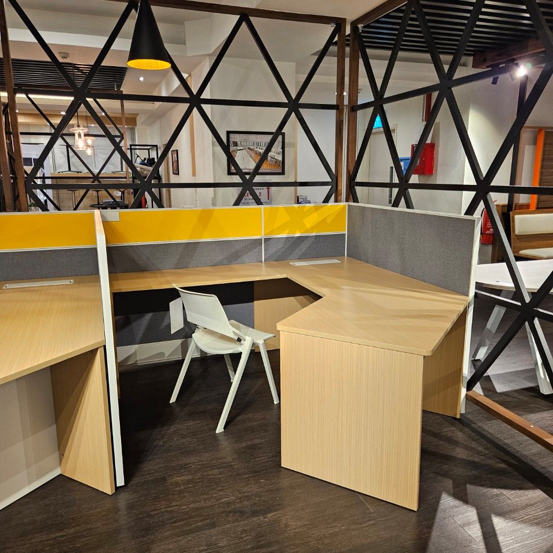 Steward 2-Pax Office Workstation Table, Furniture & Home Living ...