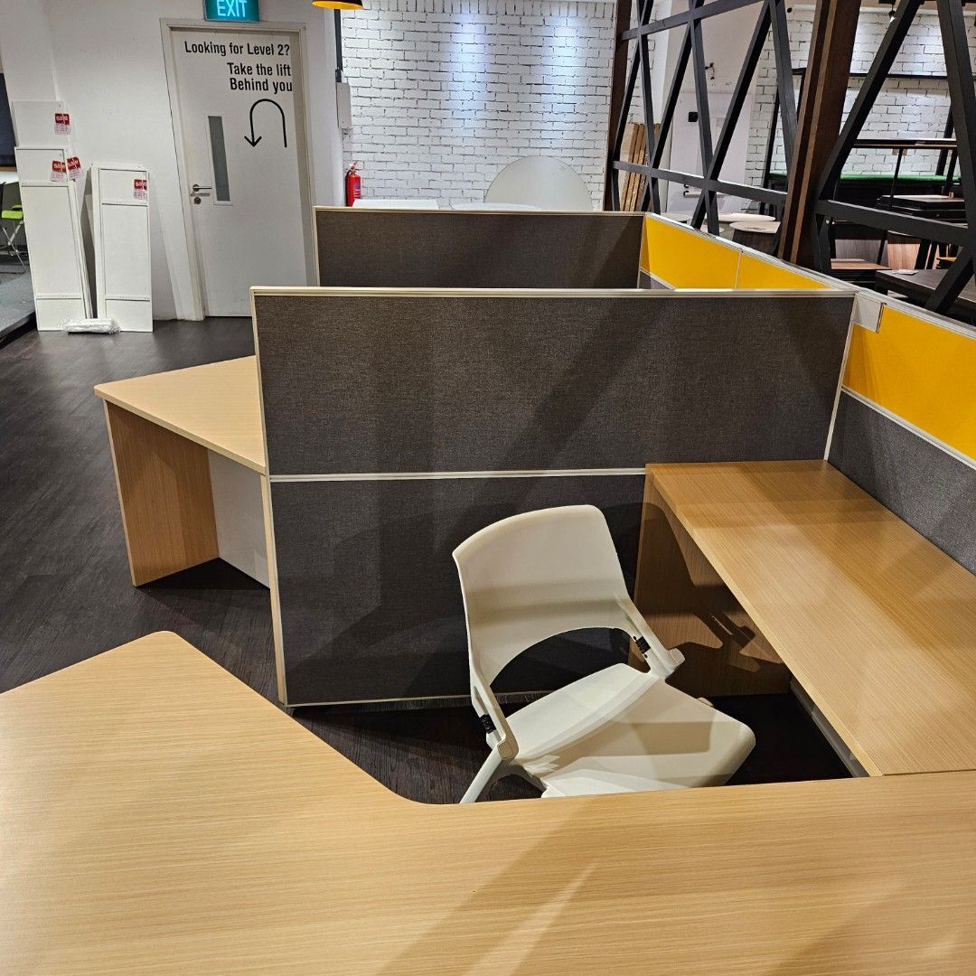 Steward 2-Pax Office Workstation Table, Furniture & Home Living ...