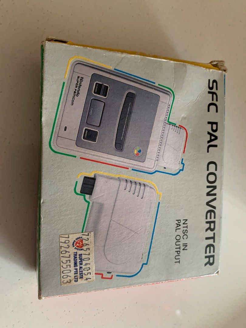 Super Nintendo Famicom SFC PAL converter . Rare and vintage, Video ...