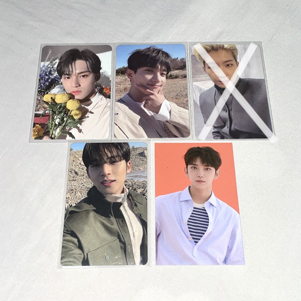 SVT Joshua Mingyu DK Face the Sun FTS Path Your Choice YC One Side POB ...